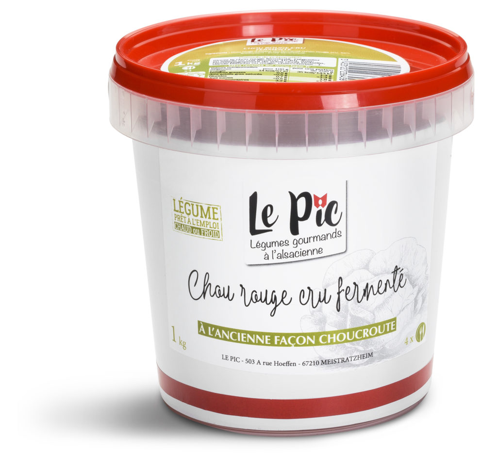 Chou rouge cru fermenté à l'ancienne façon Choucroute - La Maison de La ...