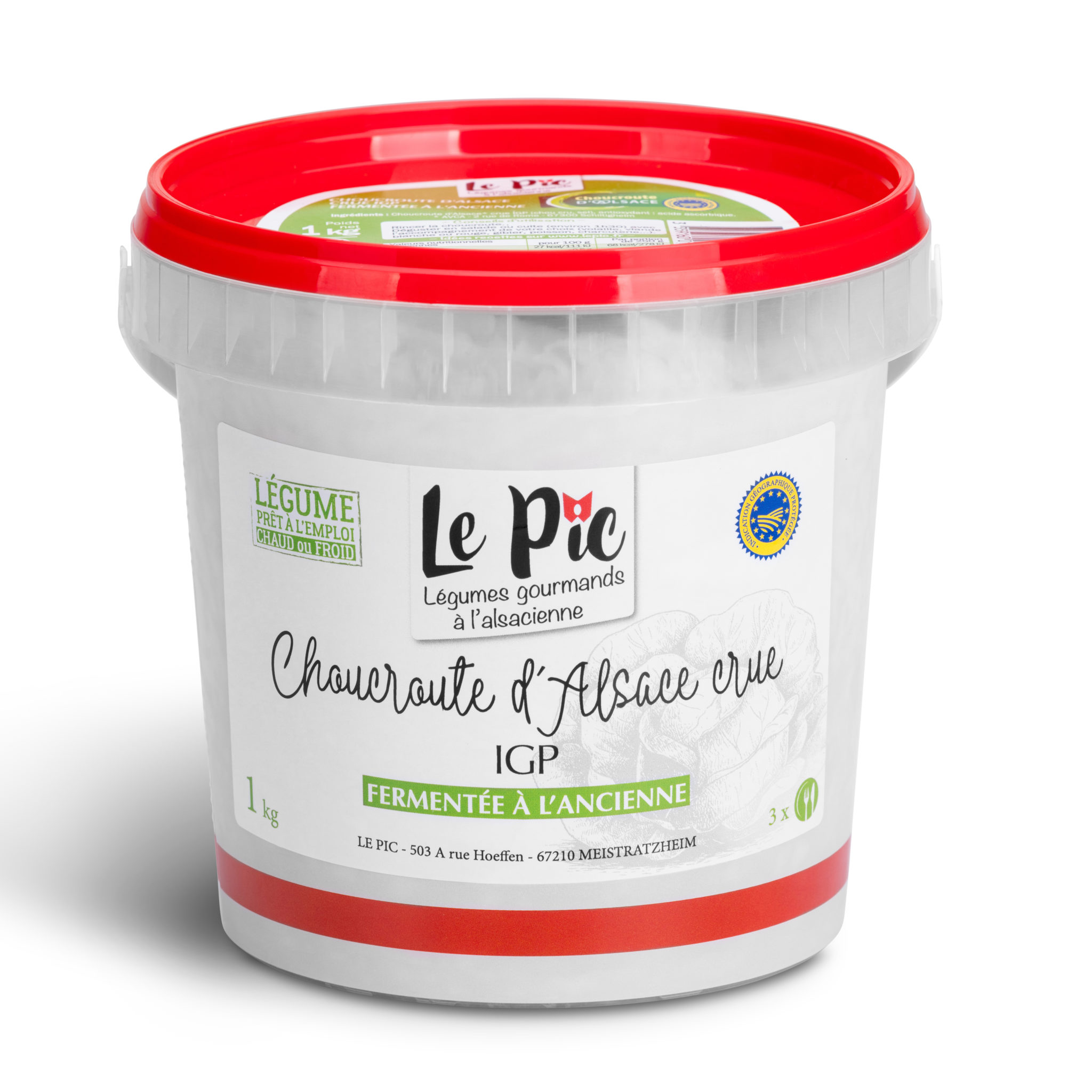 Chou rouge cru fermenté à l'ancienne façon Choucroute - La Maison de La ...